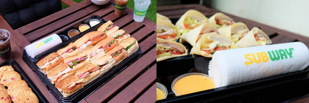 Sandwich & Wrap Platters - SUBWAY